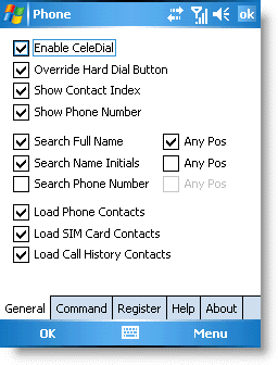CaN (Computer & Network) Tips :: [CeleDial] PDA폰에서 연락처 엄청나게 빨리 검색해서 전화하기