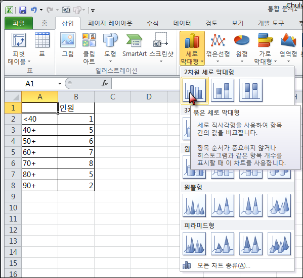 Can Computer And Network Tips Excel 자주 사용하는 차트 스타일을 저장해 두고 바로 사용하기