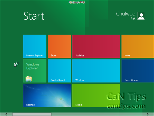 CaN (Computer & Network) Tips :: Windows 8 Consumer Preview 버전 설치 완료