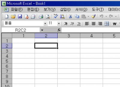 CaN (Computer & Network) Tips :: [MS Excel] 열 머리글이 A, B, C가 아니라 1, 2, 3으로 나타날 때