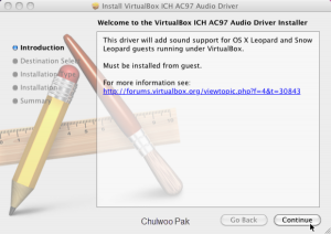 CaN (Computer & Network) Tips :: 버추얼박스에 설치한 Mac OS X에 사운드 드라이버 설정하기